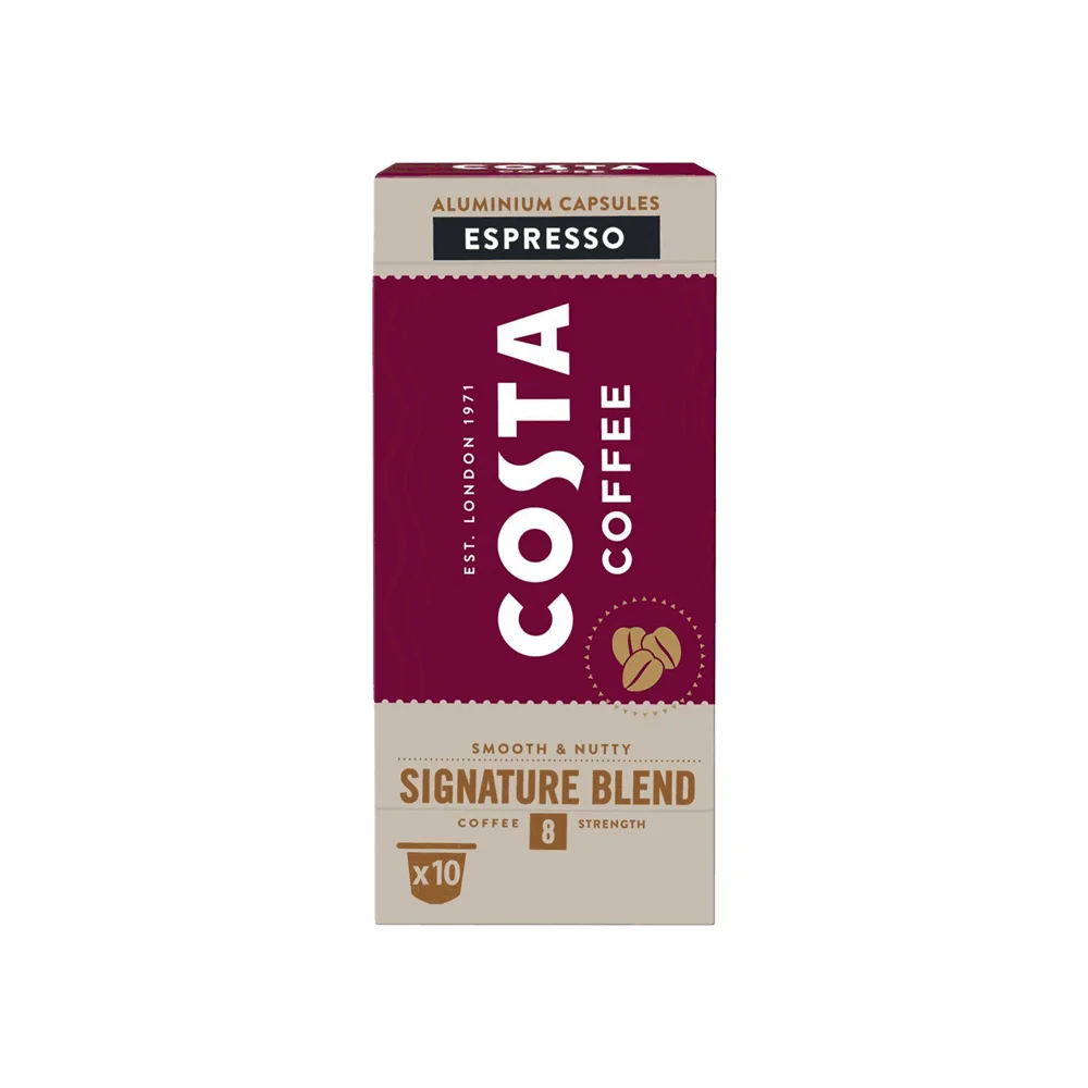 Costa Espresso Signature Blend - 10 Capsules - Nespresso Capsules in Egypt